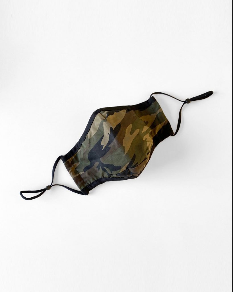 Breathe & Protect Face Mask - Green Camo - Cocaranti