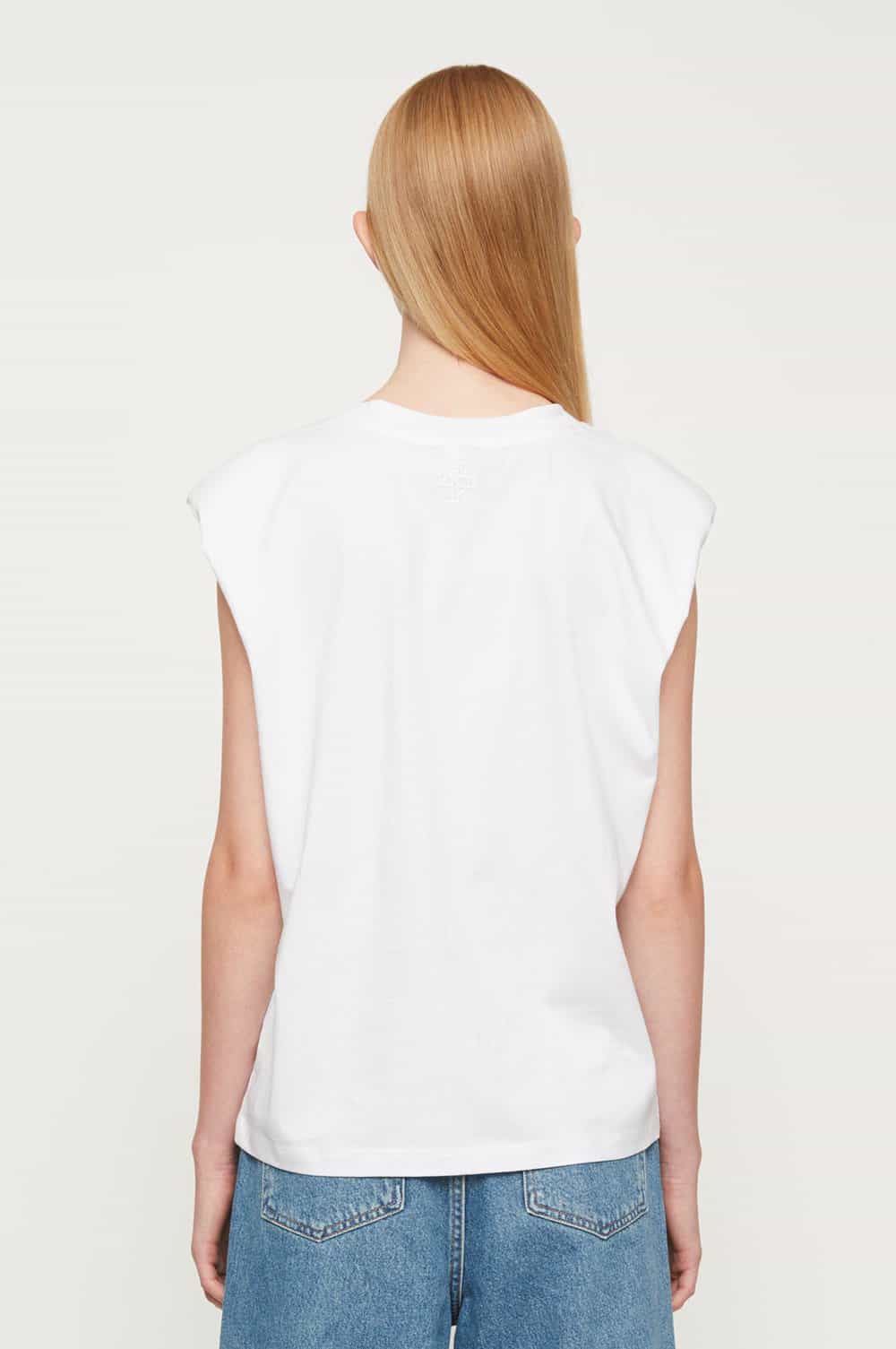 Just Female Beijing Sleeveless Top White - Cocaranti