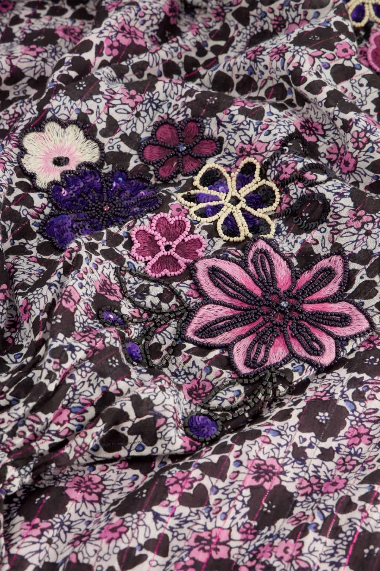 Fabienne Chapot Clapton Dress Itsy Ditsy Pink - Cocaranti