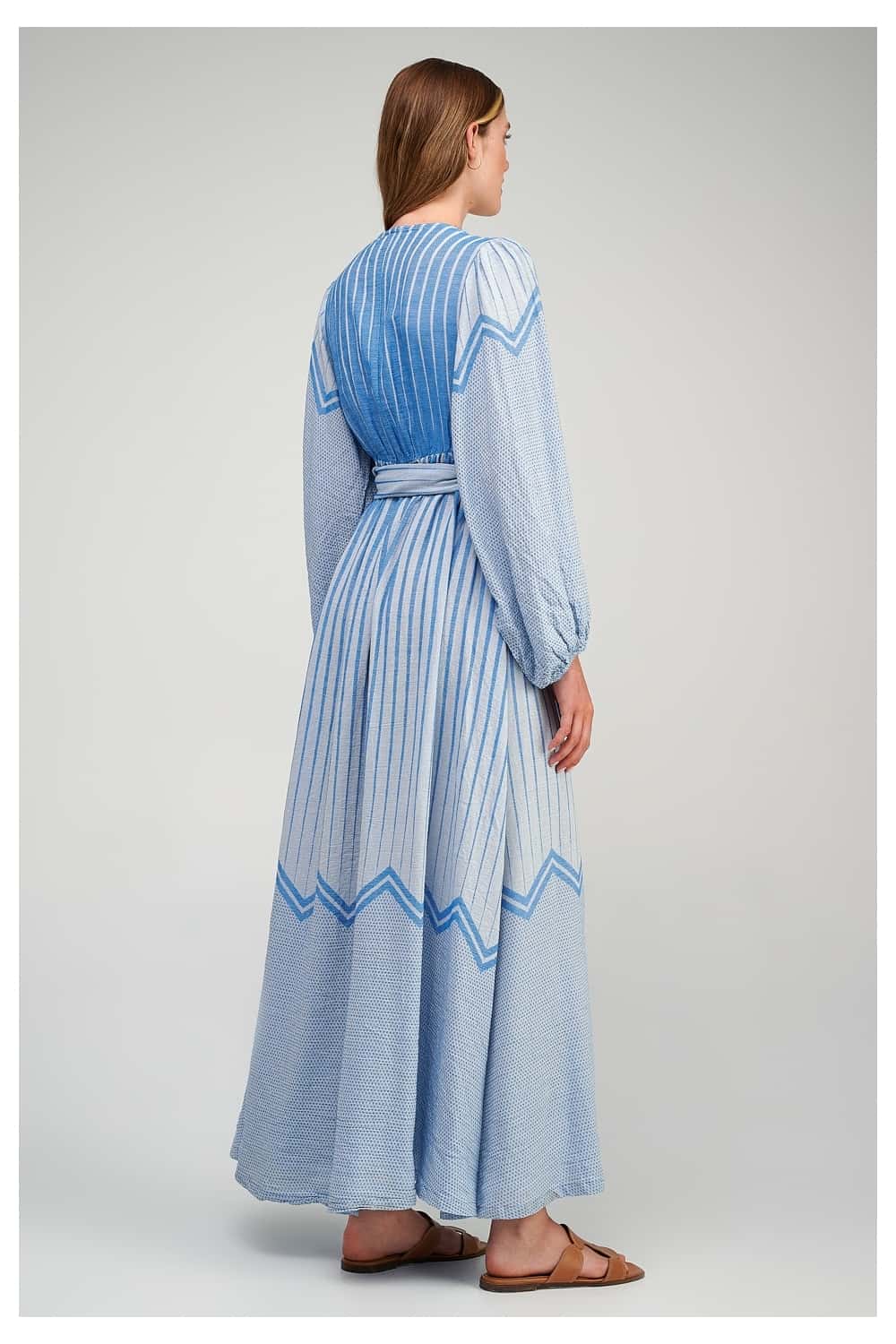 Pearl & Caviar Zakar Maxi Dress Blue - Cocaranti Pearl & Caviar Zakar Maxi Dress Blue - Cocaranti