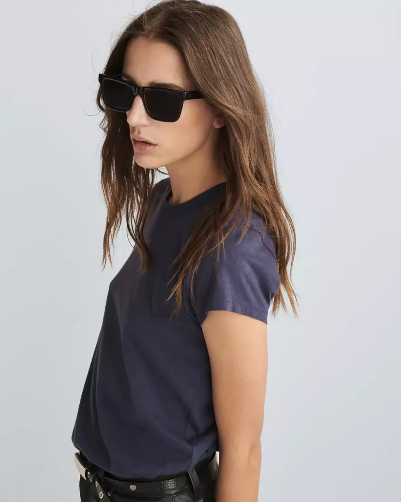Rag & Bone The Slub Tee Salute Salute - Cocaranti